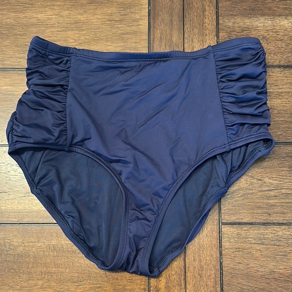 Anne Cole | Swim | Nwt Anne Cole Swimsuit Bottoms Navy Blue | Poshmark
